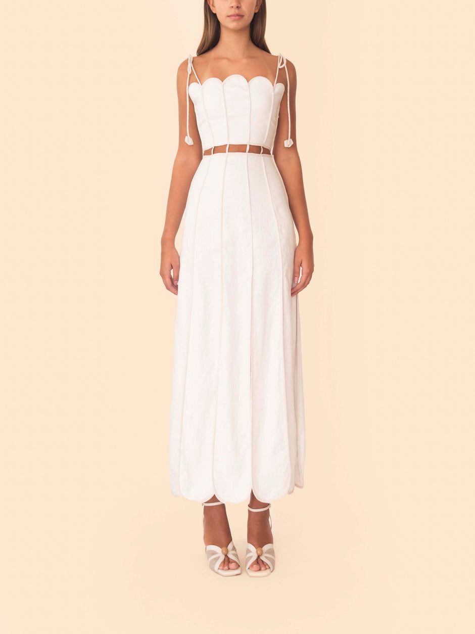 MALTA DRESS IVORY